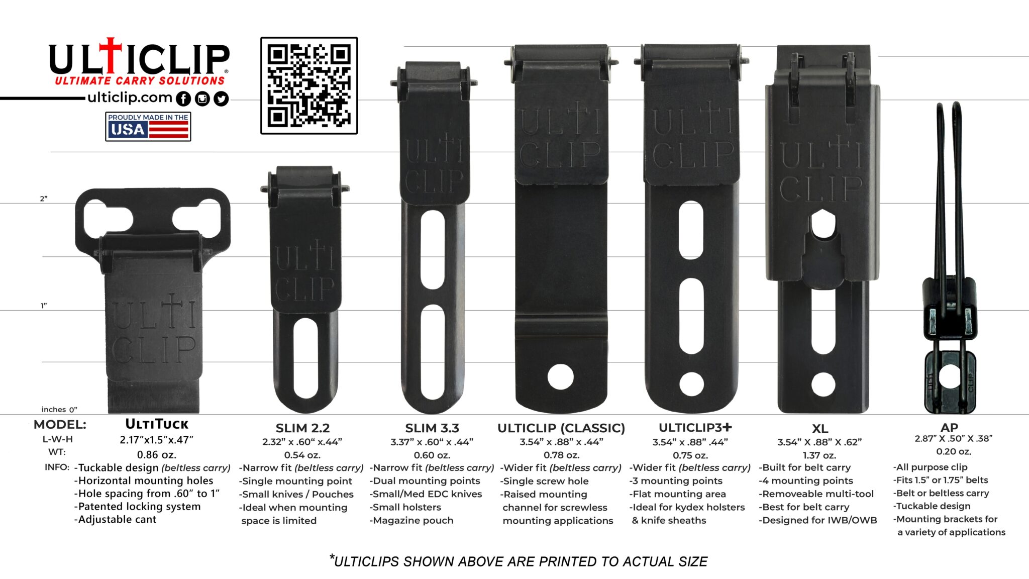 ULTICLIP Information - FAQ's - Terms - Warranty Info